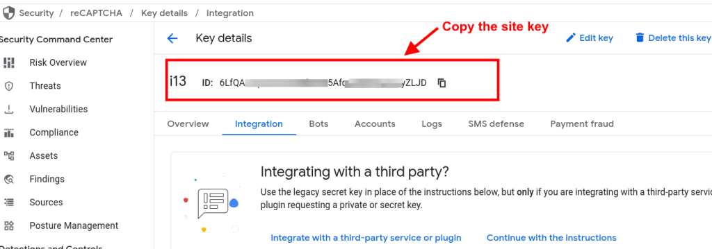 How to get google ReCaptcha v2 checkbox enterprise Keys - Blog