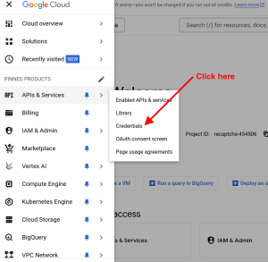 How to get google ReCaptcha v2 checkbox enterprise Keys - Blog