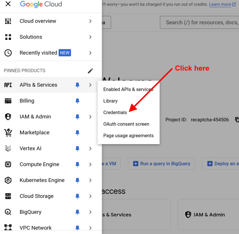 How to get google ReCaptcha v2 checkbox enterprise Keys - Blog