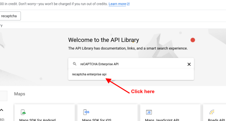 How to get google ReCaptcha v3 enterprise Keys - Blog