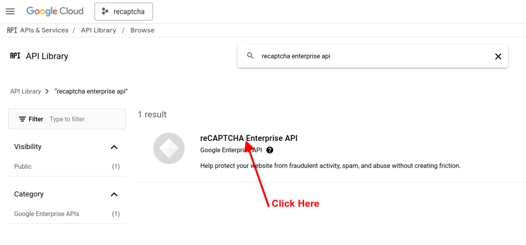 How to get google ReCaptcha v2 checkbox enterprise Keys - Blog