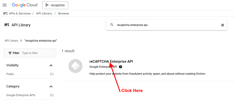 How to get google ReCaptcha v2 checkbox enterprise Keys - Blog